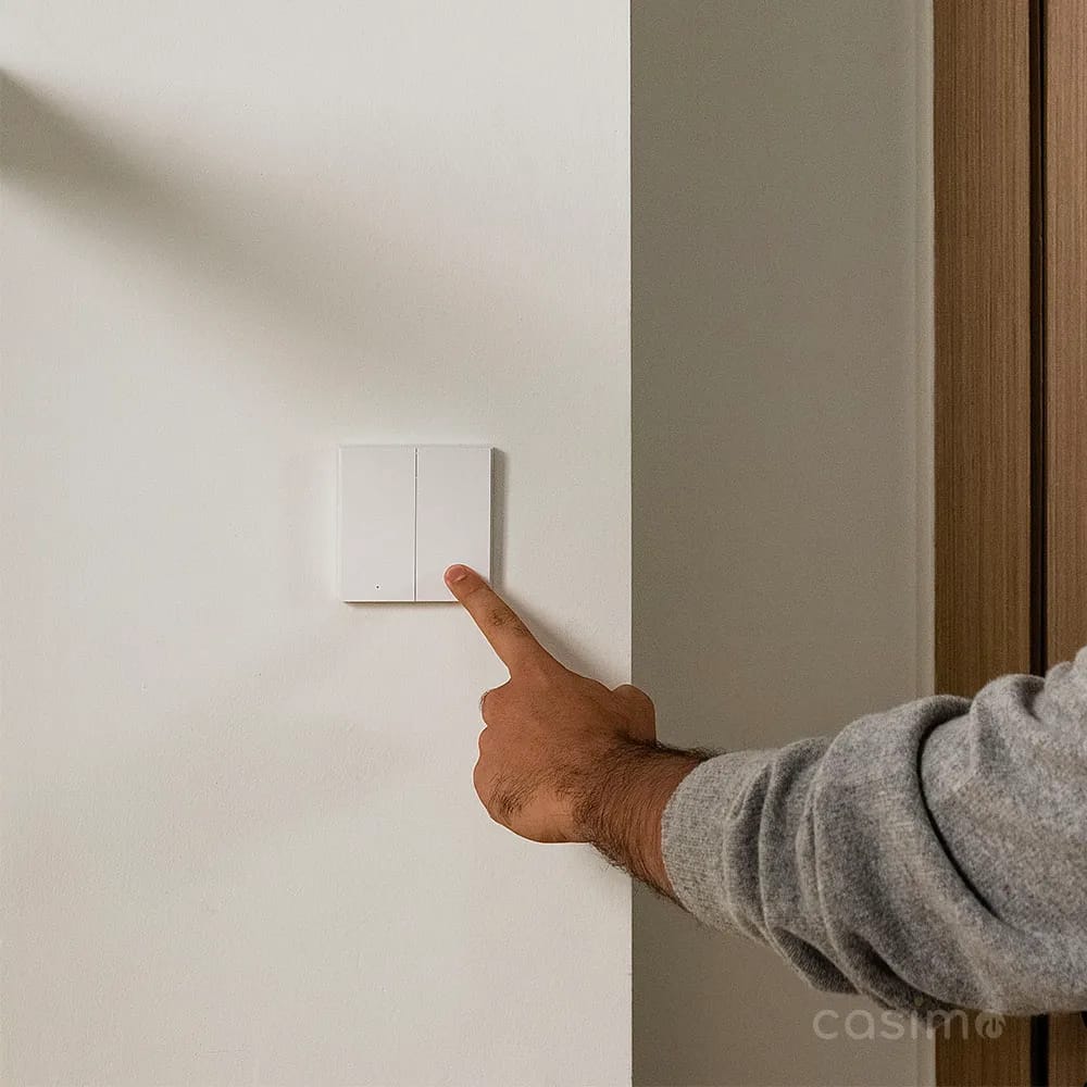Двоен smart ключ Aqara Double Wall Switch H1 With Neutral (с нула) - Casimo | Смарт yстройства и ...
