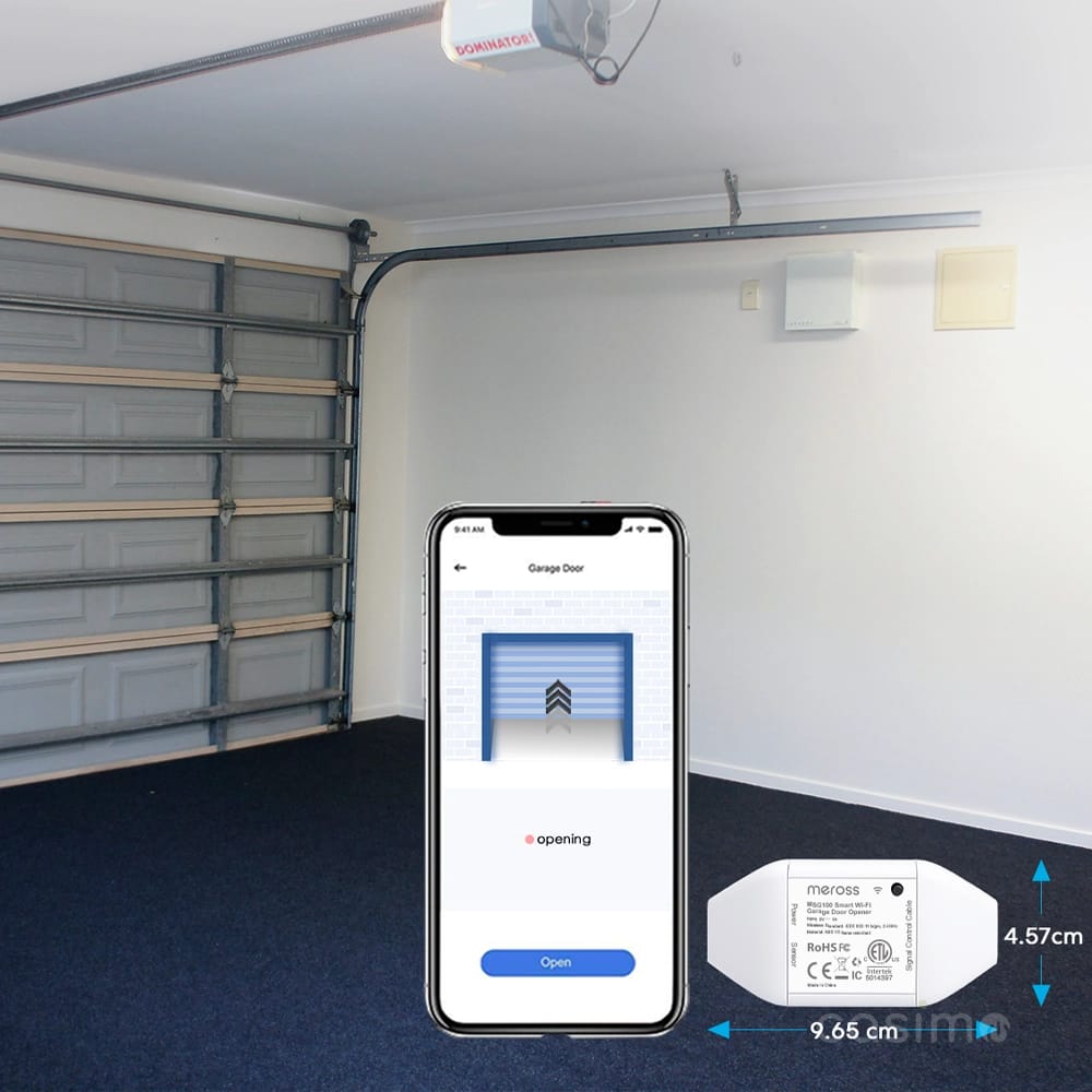 Smart контролер за гаражна врата Meross Garage Door Opener - Casimo | Умен Дом и Автоматизации