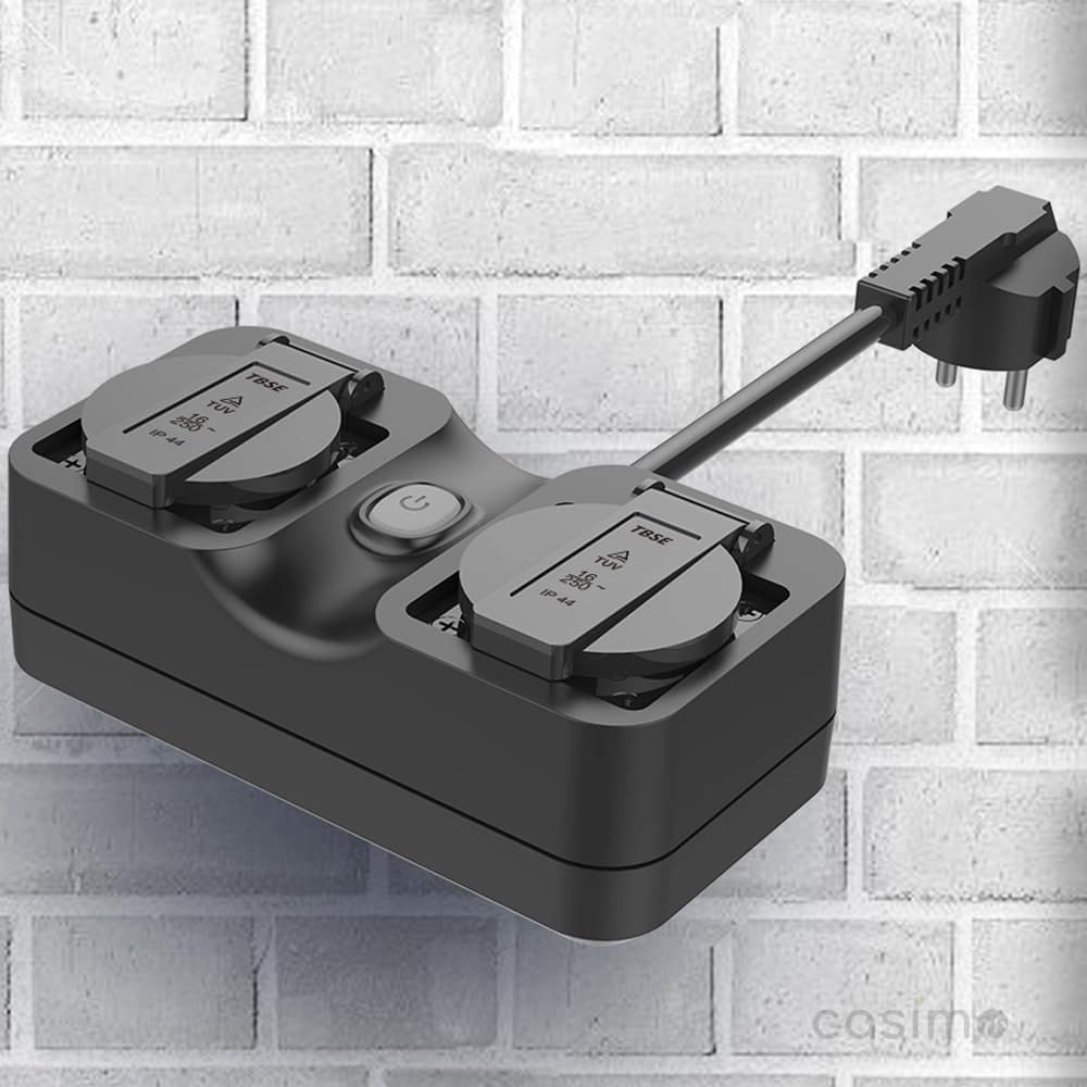 Smart разклонител за външенен монтаж - Casimo | Your Smart Home. Your ...
